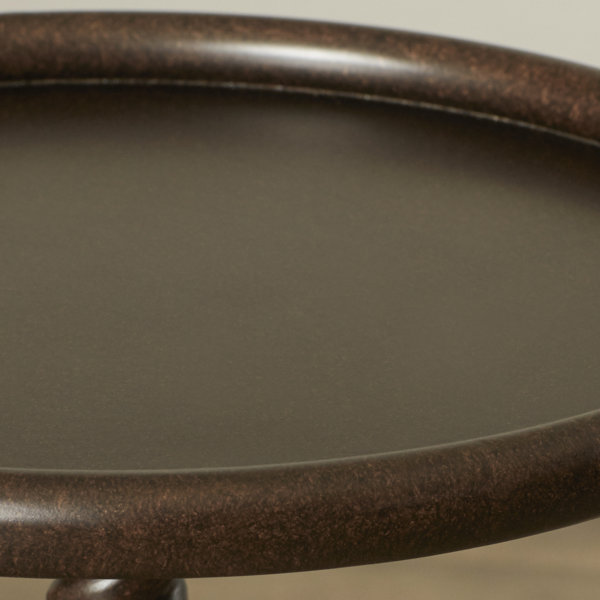 Butler Alma Metal Pedestal Side Table & Reviews | Perigold