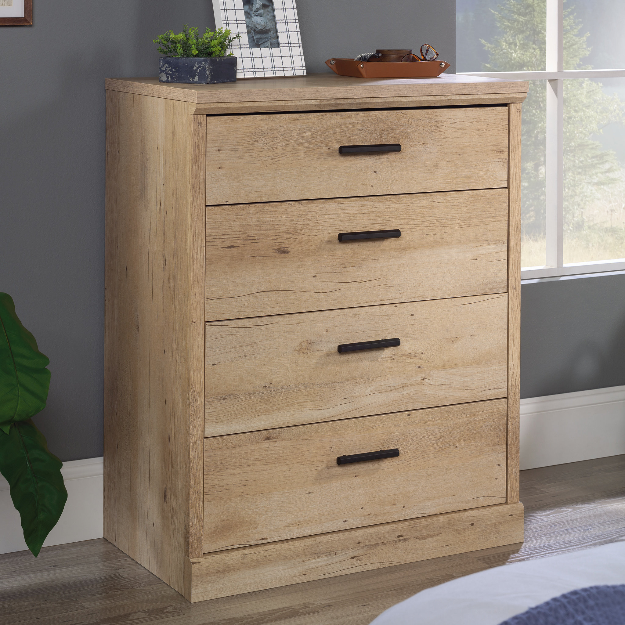 Sauder Aspen Post 4 Drawer 33.54" W Chest | Wayfair
