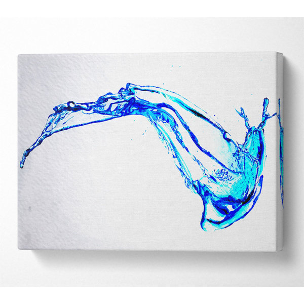 Metro Lane Erratic Water Splash - Print | Wayfair.co.uk