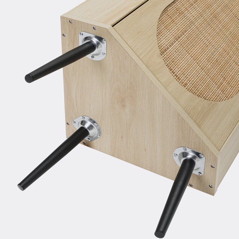 Millwood Pines Ketner 1 - Door Corner Accent Cabinet & Reviews | Wayfair