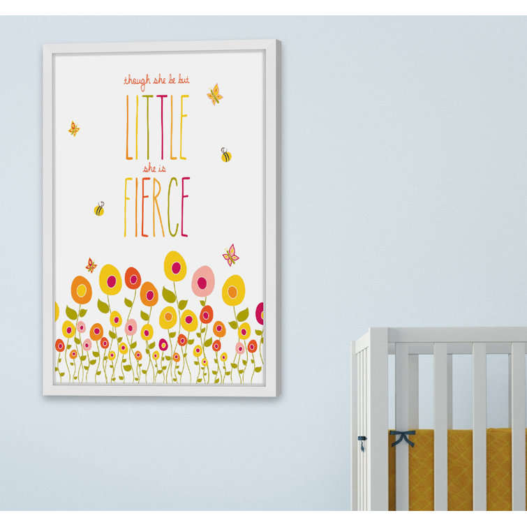 Marmont Hill Fierce Yellow - Typography on Paper | Wayfair.co.uk