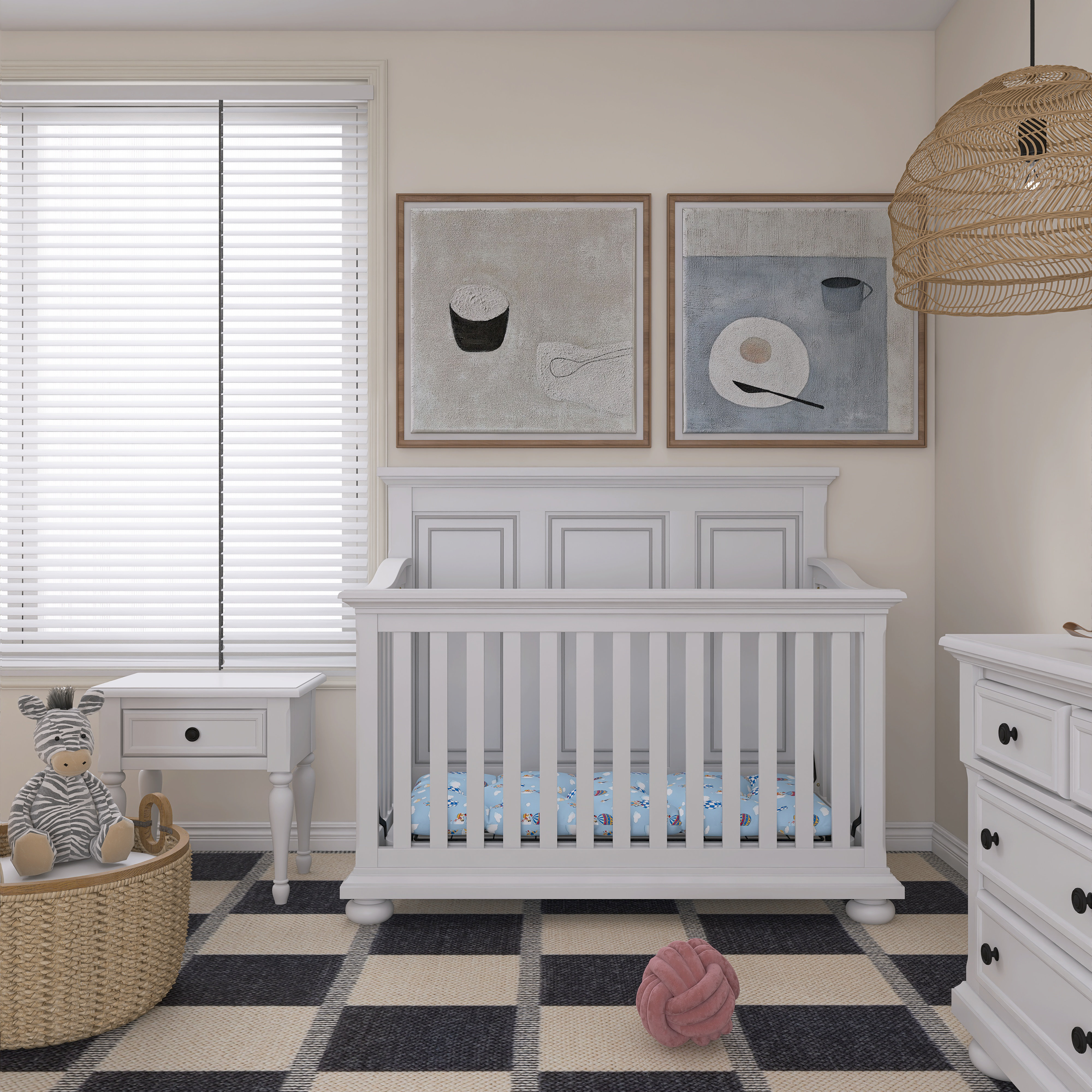 Staykiwi Traditional Farmhouse Style Baby Crib - Wayfair Canada