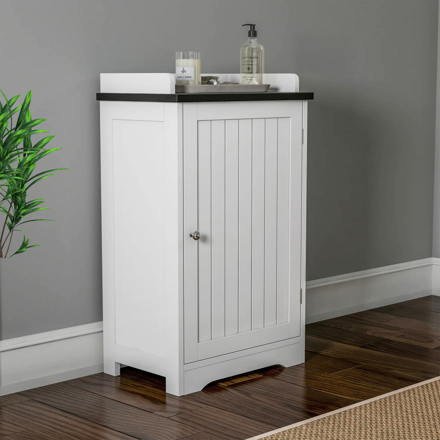 Latitude Run® Floor Cupboard for Storage | Wayfair