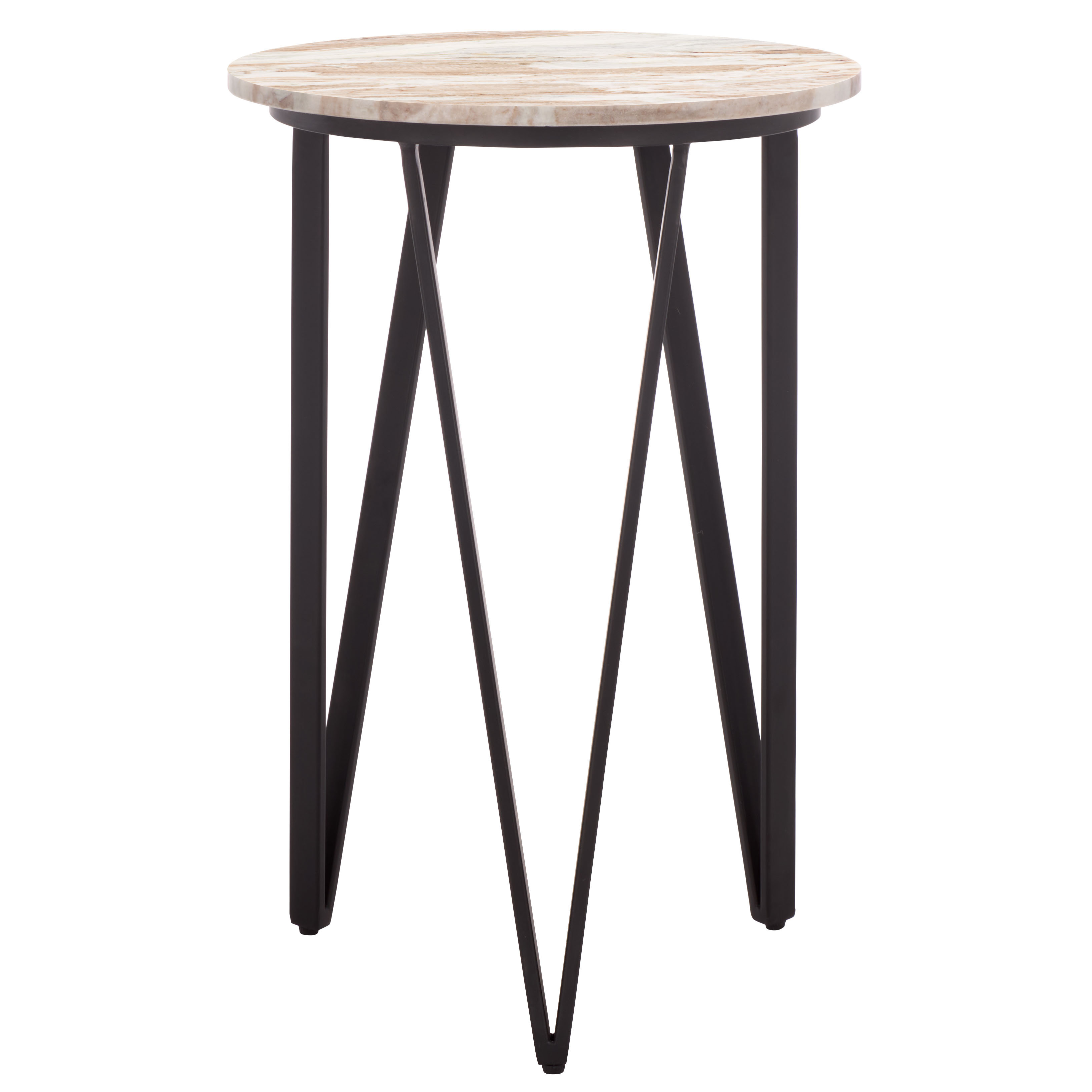 Latitude Run® Reni Marble Side Table | Wayfair