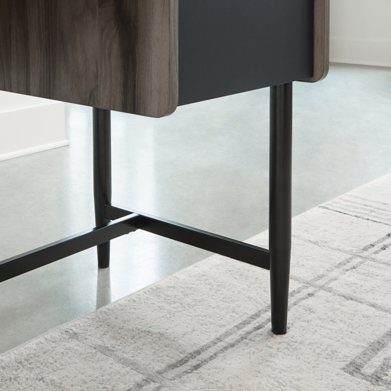 Mercury Row® Posner Metal Base Computer Desk & Reviews | Wayfair