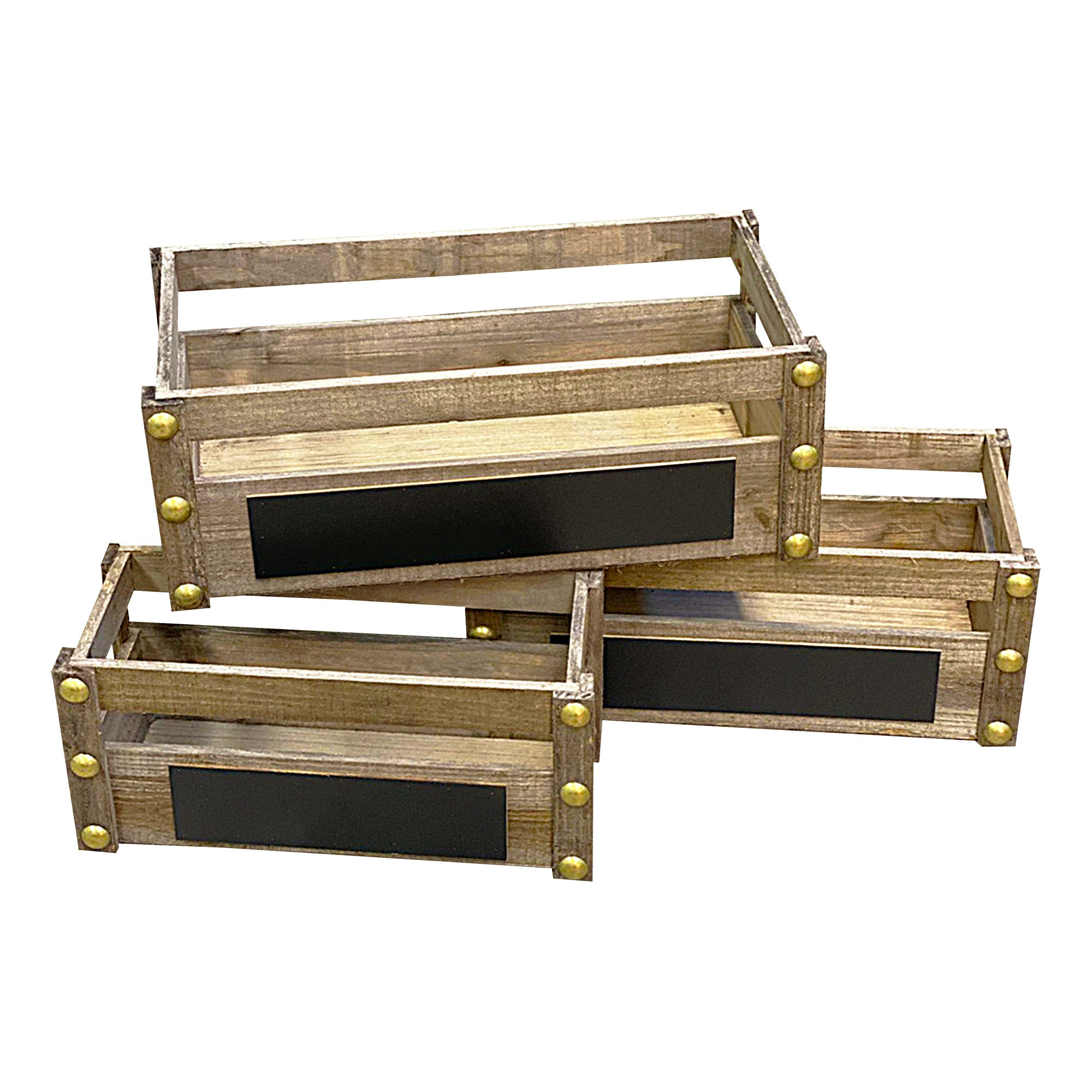 Loon Peak 3PC SET PLYWOOD STORAGE BOX - Wayfair Canada