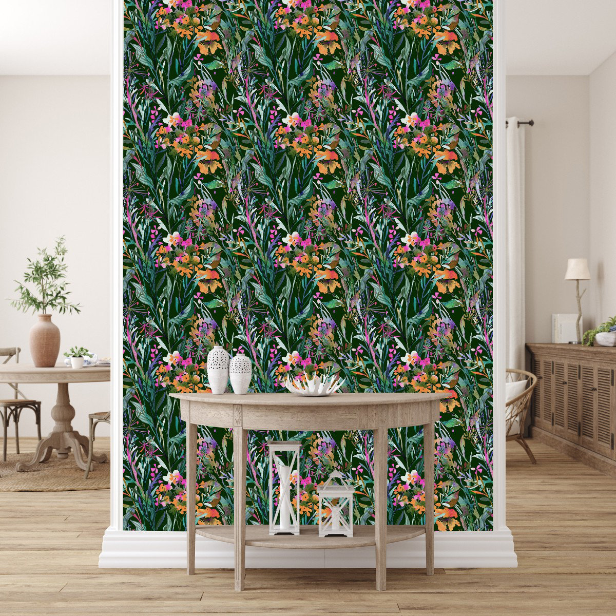 Red Barrel Studio Kerryn Peel & Stick Floral Wallpaper - Wayfair Canada