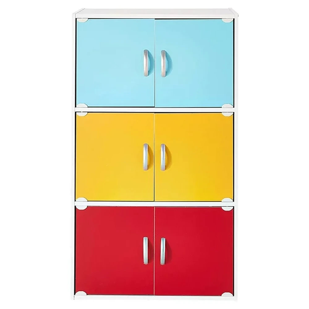 Latitude Run® Bookcase In Rainbow | Wayfair