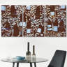 IDEA4WALL Vintage Wine Bottle Collage Drinks & Cocktails Food ...