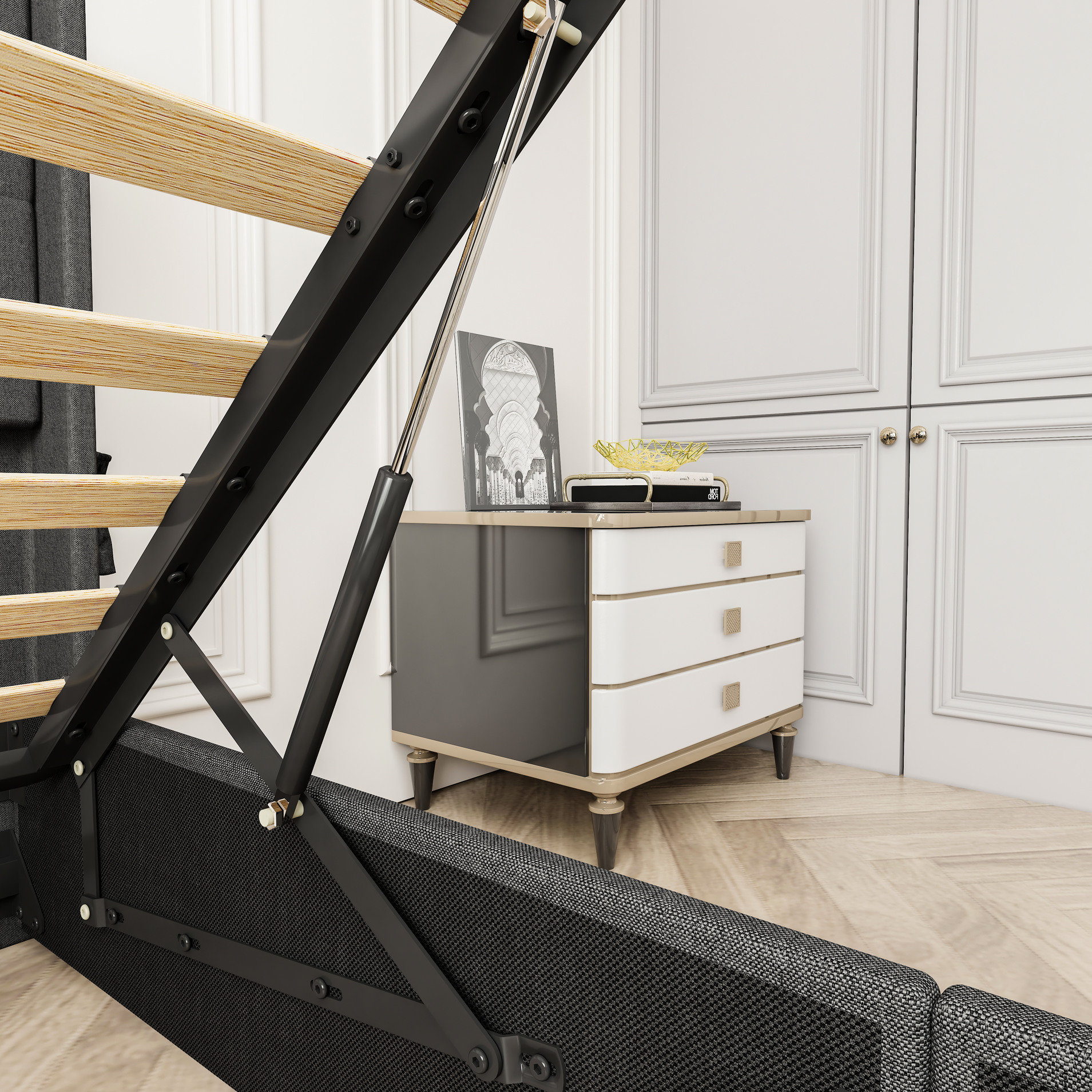 Lark Manor™ Storage Bed In Queen Size - Modern Chic, Effortless Lifting ...