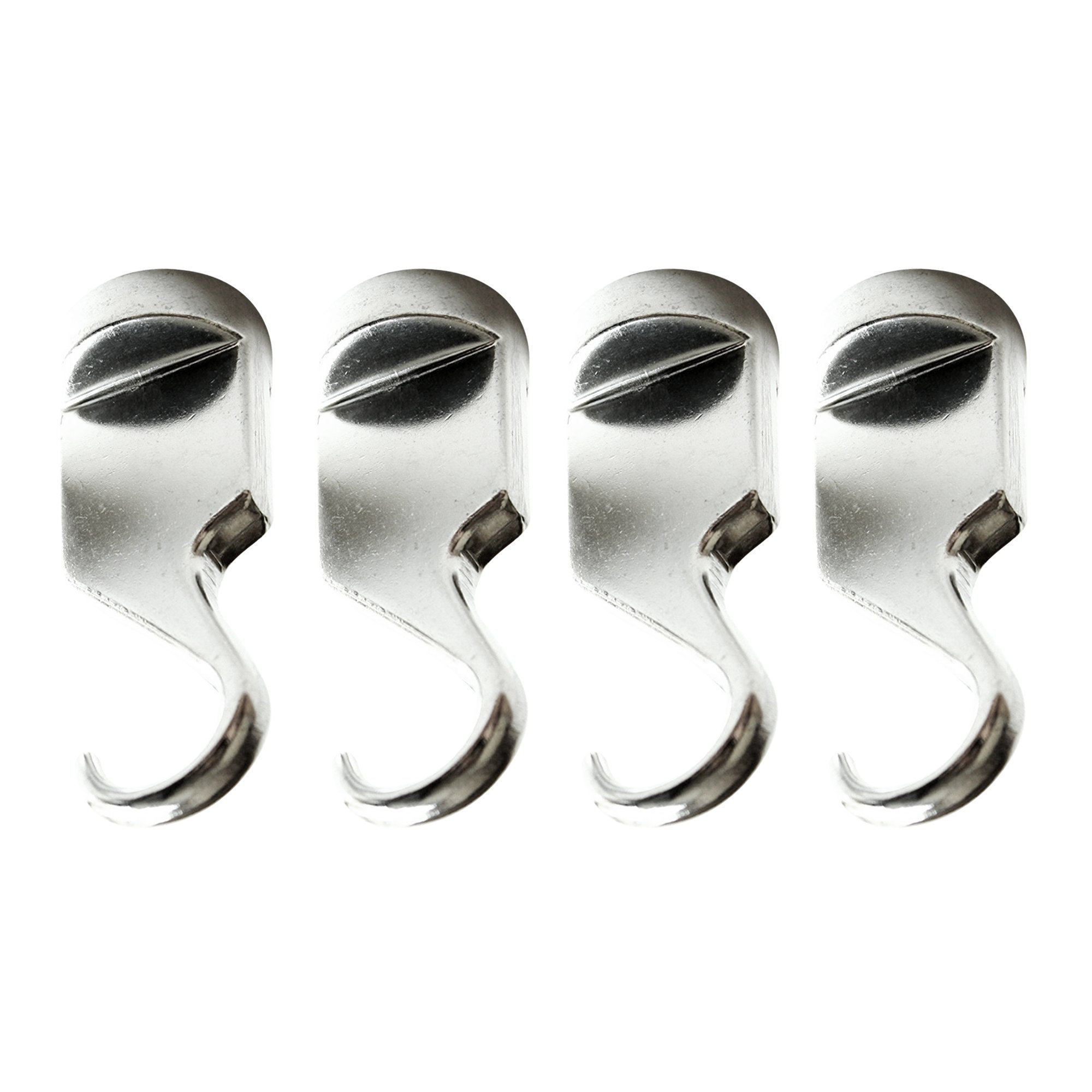 Prep & Savour Cooks Standard 4-pack Solid Cast Aluminum Ceiling Hooks ...