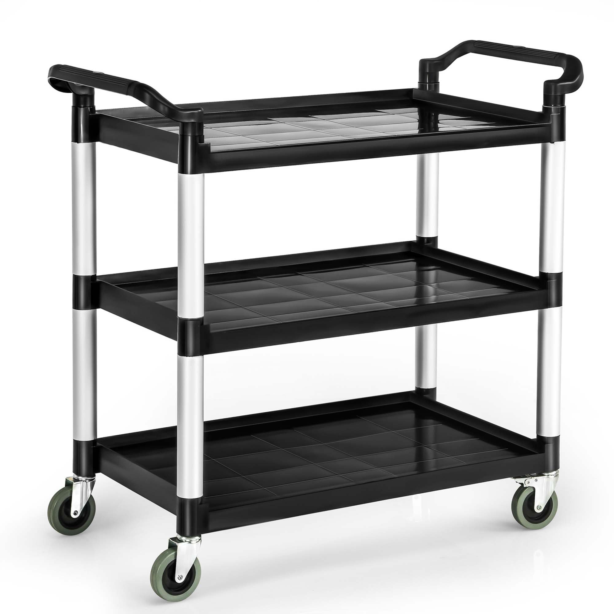 Costway 38'' H x 32'' W Utility Cart with Wheels | Wayfair