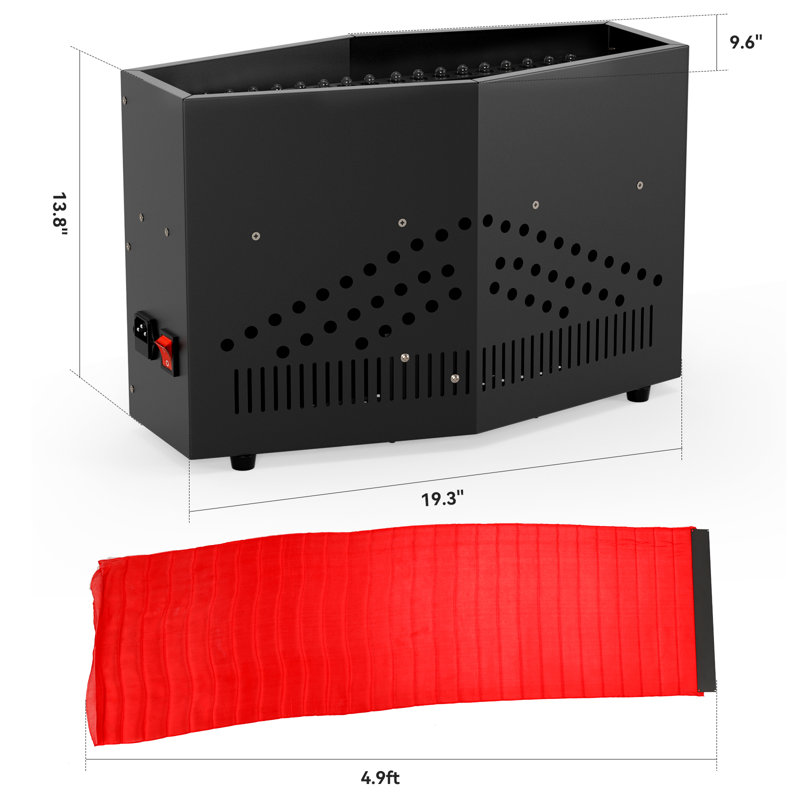 The Holiday Aisle® LED Fake Fire Flame Light & Reviews | Wayfair