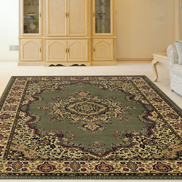 Astoria Grand Northington 1191 Traditional Oriental Sage Area Rug ...