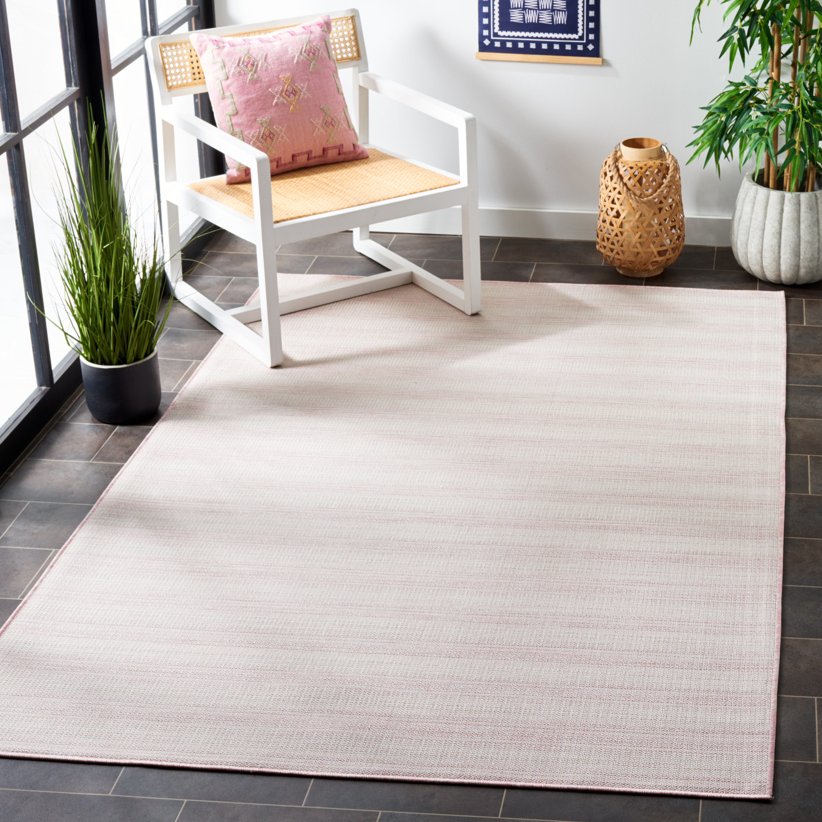 Laurel Foundry Modern Farmhouse Tressler Light Pink Area Rug - Wayfair ...