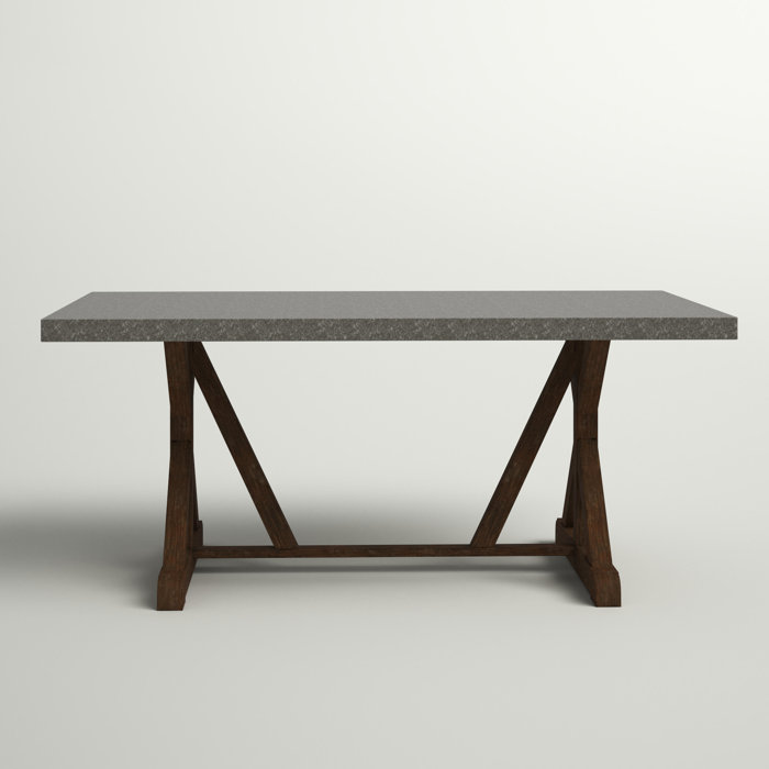 Sand & Stable Brooksville Solid Wood Base Dining Table & Reviews | Wayfair