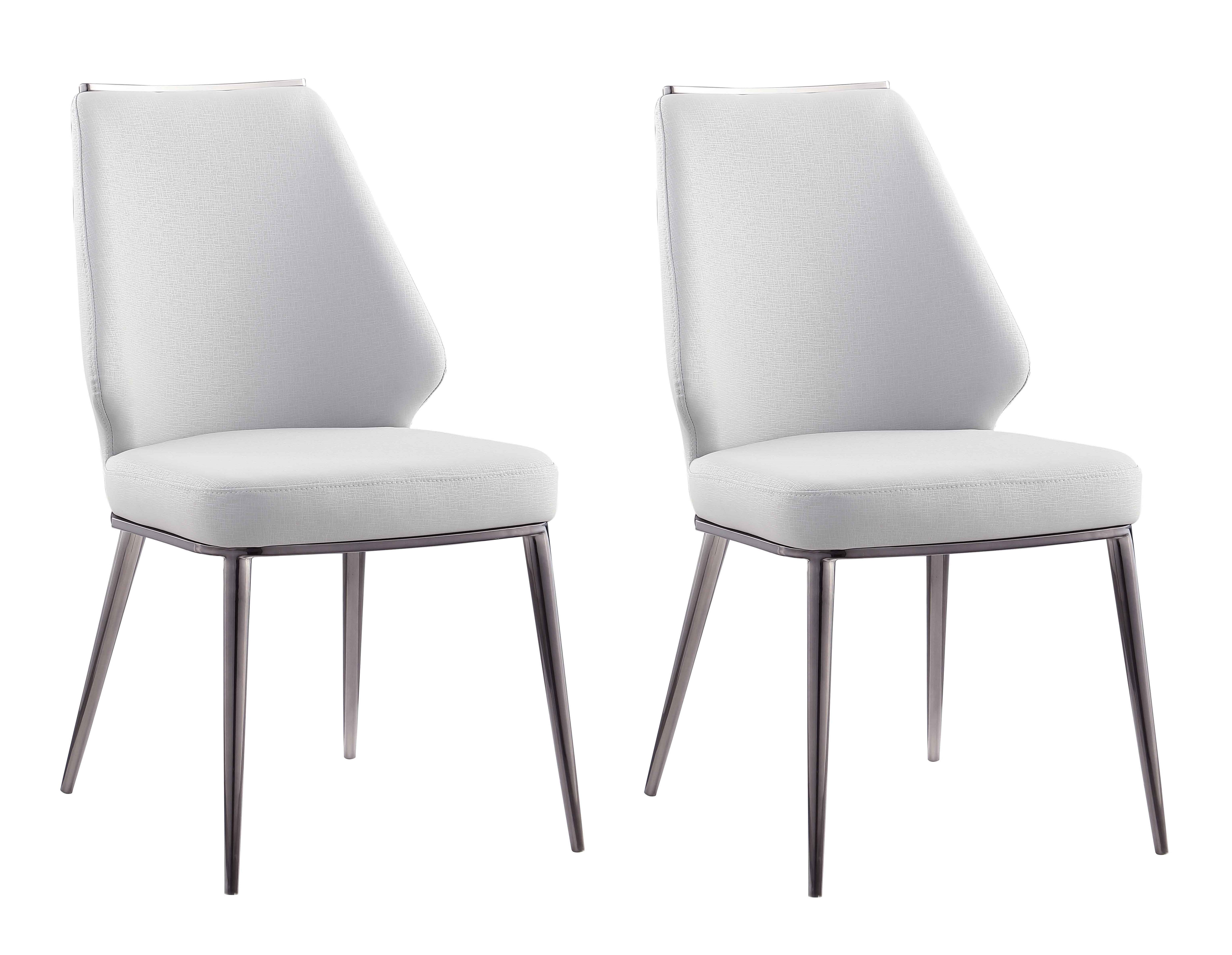 Ivy Bronx Contemporary Curved Back Side Chair | Wayfair