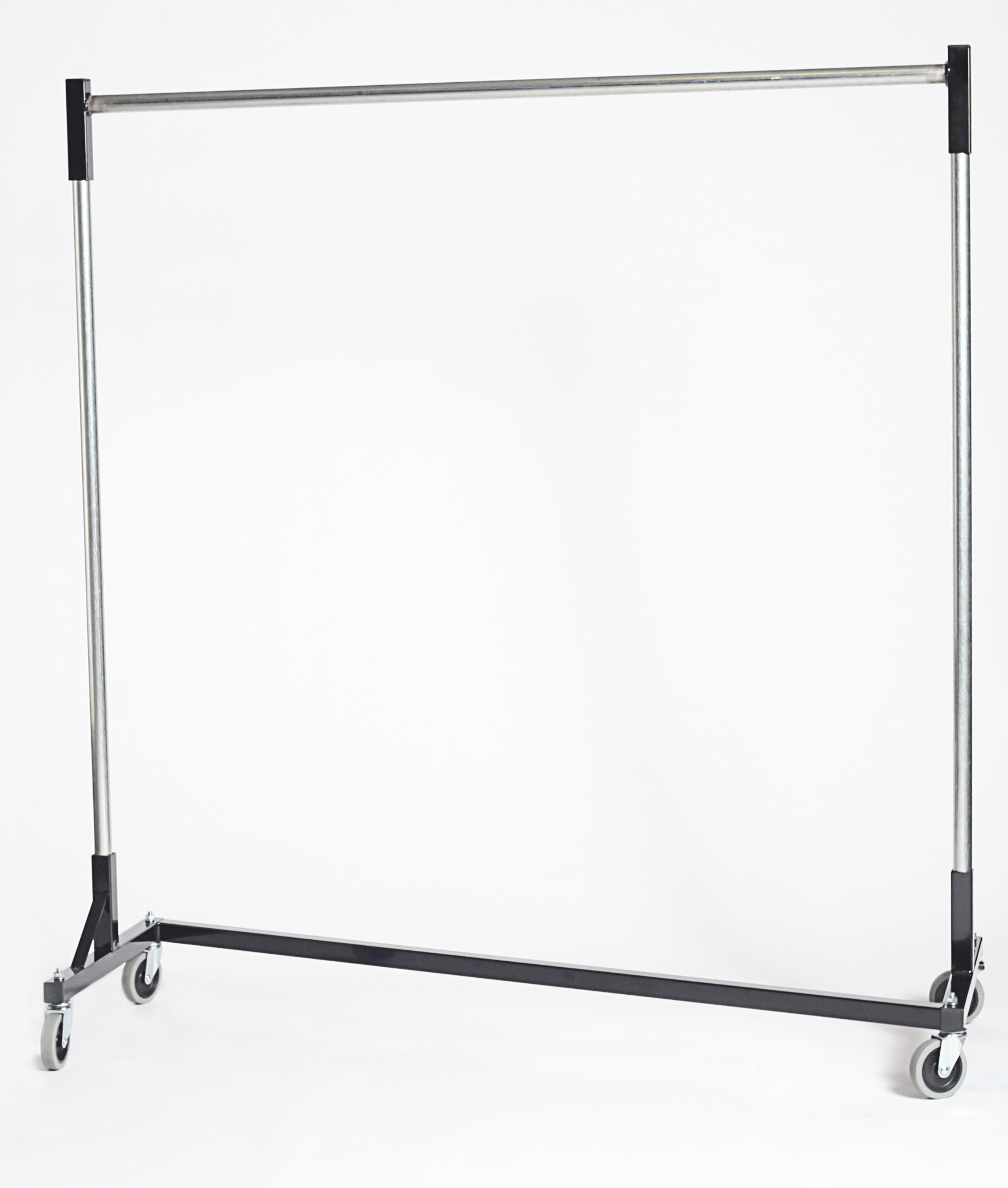 Quality Fabricators 63" W Heavy Duty H-Rack Single Quickrail Garment ...