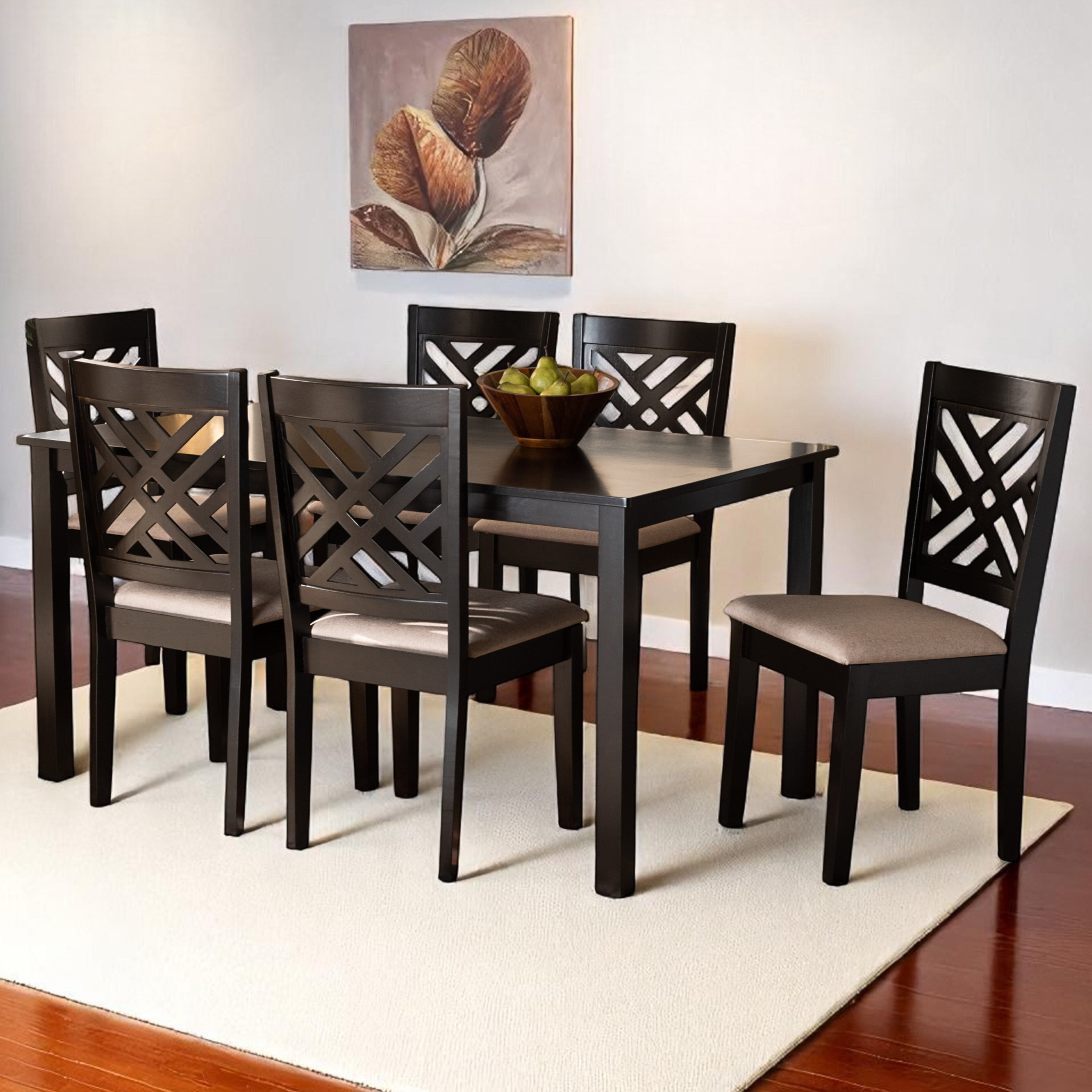 Latitude Run® Rosette Dining Set | Wayfair