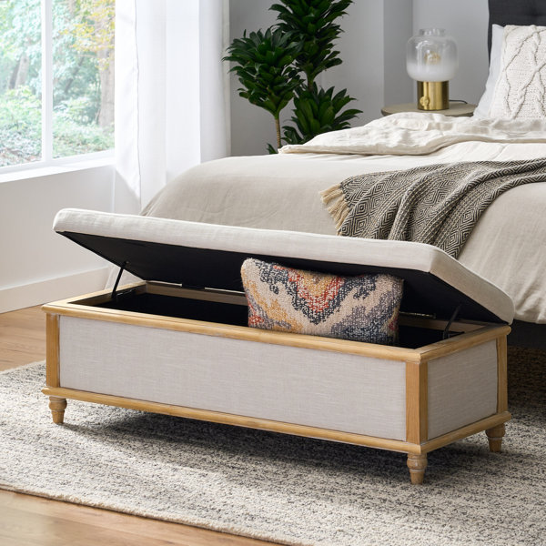 Rosalind Wheeler Avera Storage Bench & Reviews | Wayfair