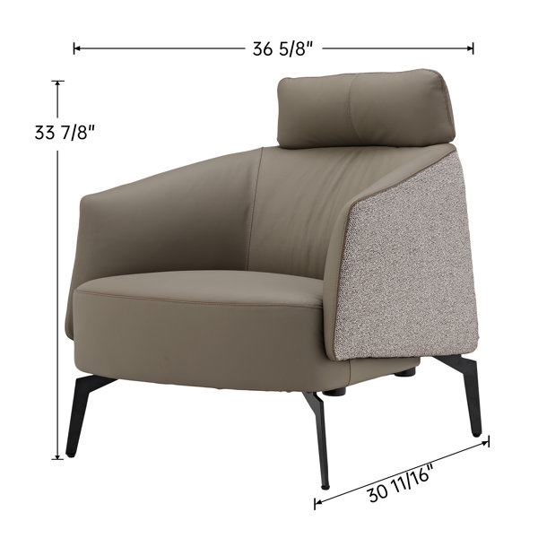 Eureka Ergonomic 36.6" W Chair with Metal Frame - Wayfair Canada