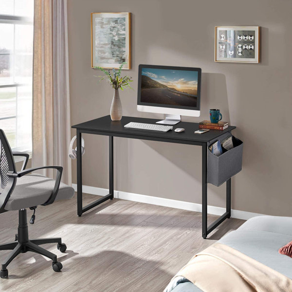 Yaheetech Metal Base Computer Desk | Wayfair.co.uk