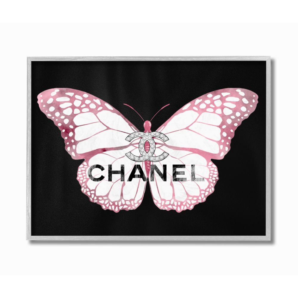 House of Hampton® 'Butterfly Glam Fashion' by Ziwei Li - Graphic Art ...