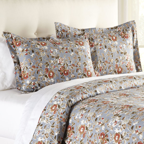 Rizzy Home Floral Duvet Cover & Reviews | Wayfair