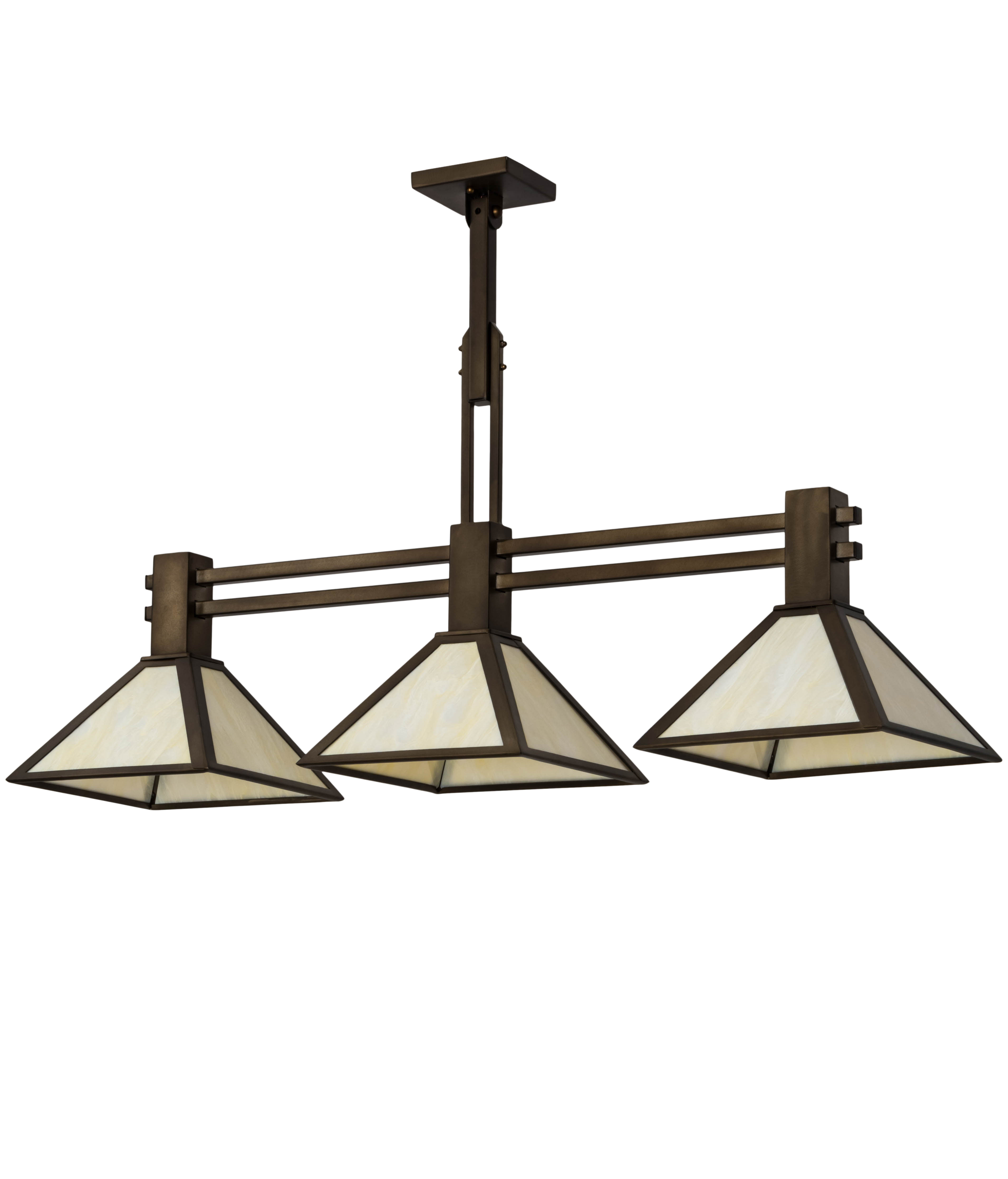 Meyda Lighting Soffe 3 - Light Pool Table Lights Linear Pendant ...