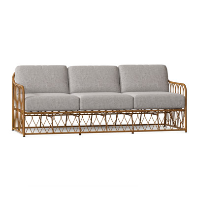 Woodard Cane Outdoor 3 - Seat Patio Sofa | Perigold