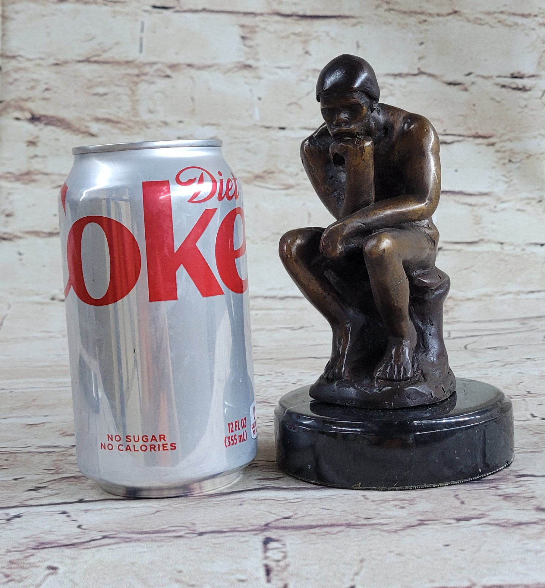 Red Barrel Studio® The Thinker Thinking Man By Auguste Rodin Bronze ...