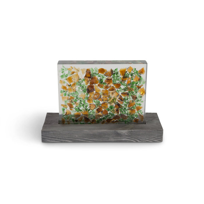 Phillips Collection Captured Obsidian 10" Table Lamp | Perigold