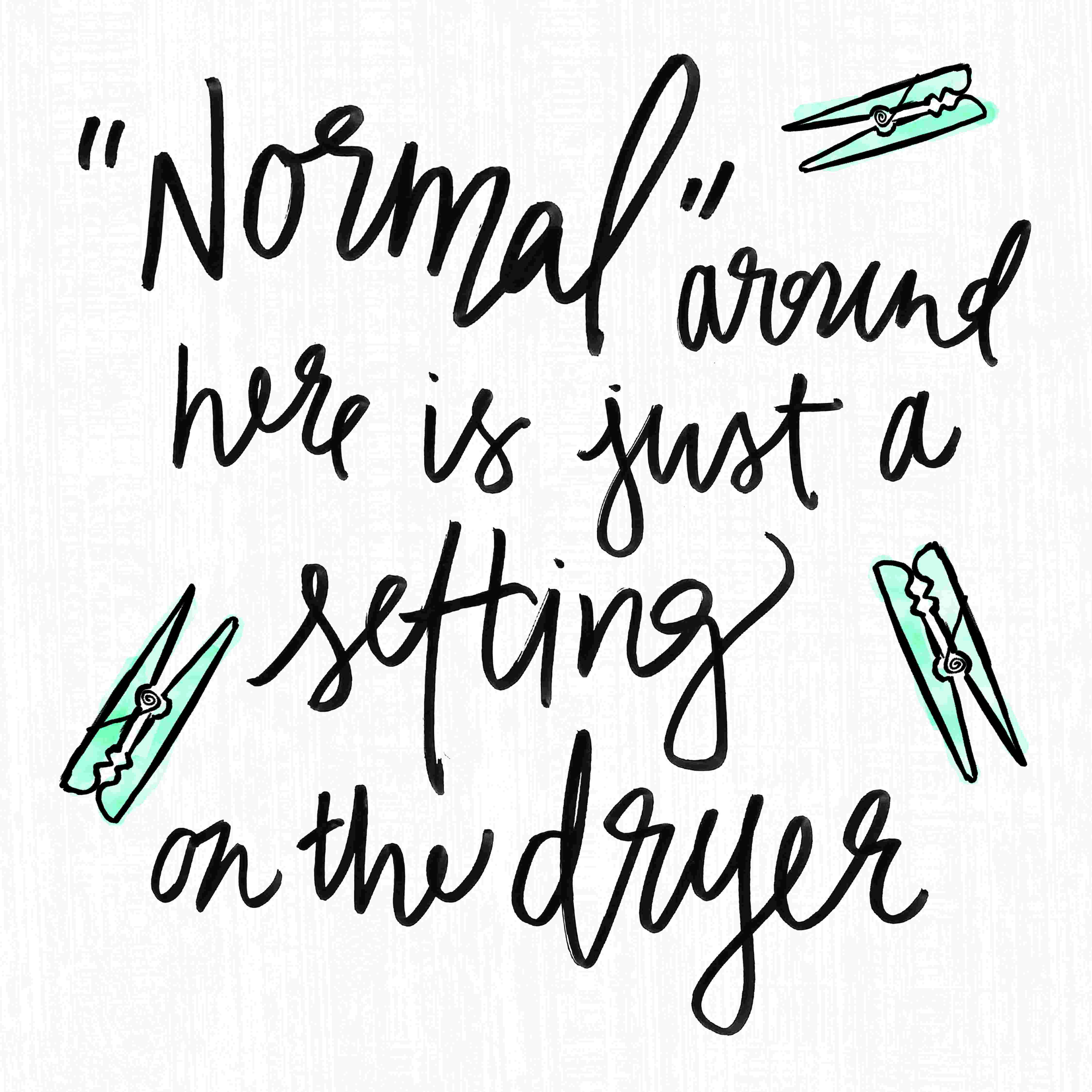 Trinx Normal Setting - Wrapped Canvas Textual Art | Wayfair