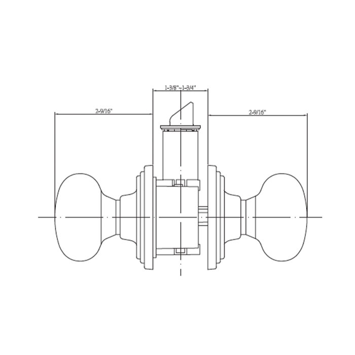 Delaney Hardware Santo Passage Door Knob & Reviews | Wayfair