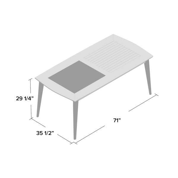 George Oliver Sulligent Wooden Dining Table & Reviews | Wayfair