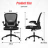 Inbox Zero Home Office Chair Ergonomic Desk Chair Computer Chair With ...