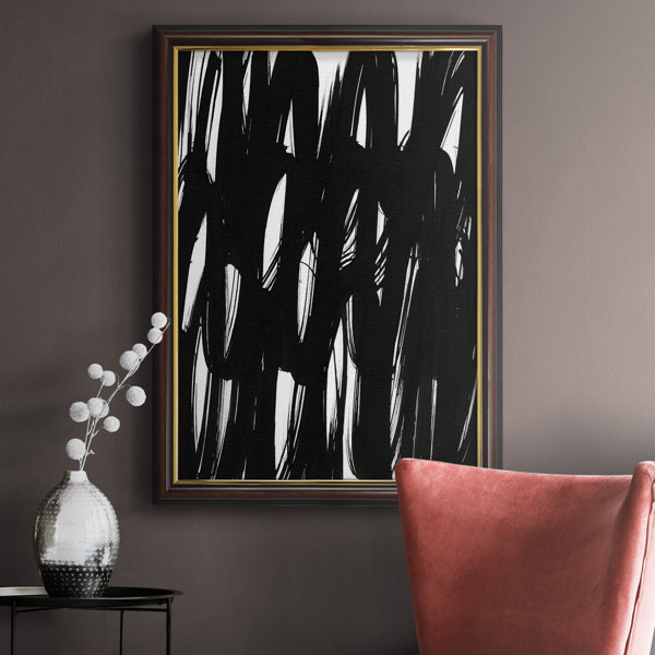Orren Ellis Ink Scribble II " Ink Scribble II " Painting Print ...
