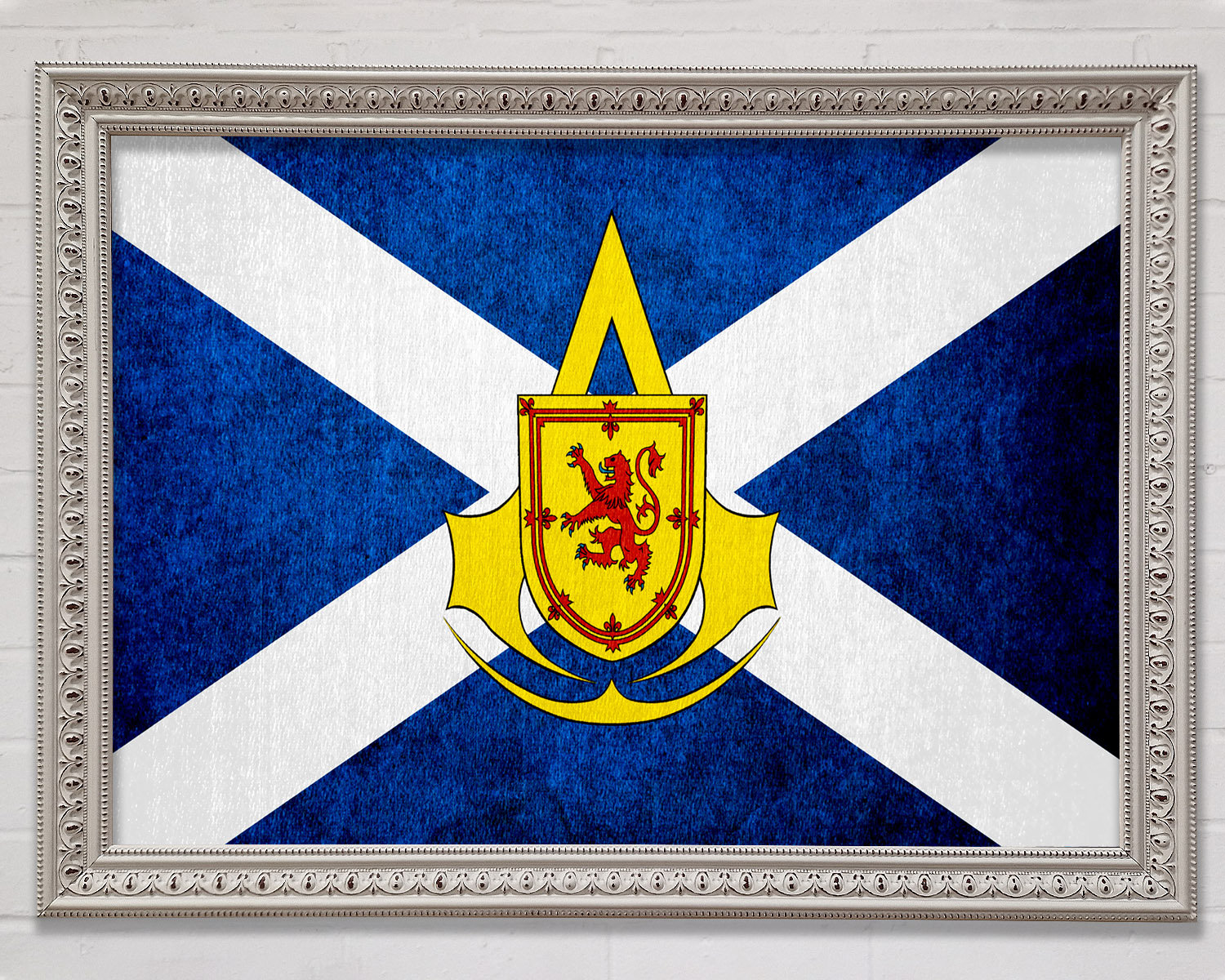 Bright Star Scottish Guild Flag Framed Print | Wayfair.co.uk