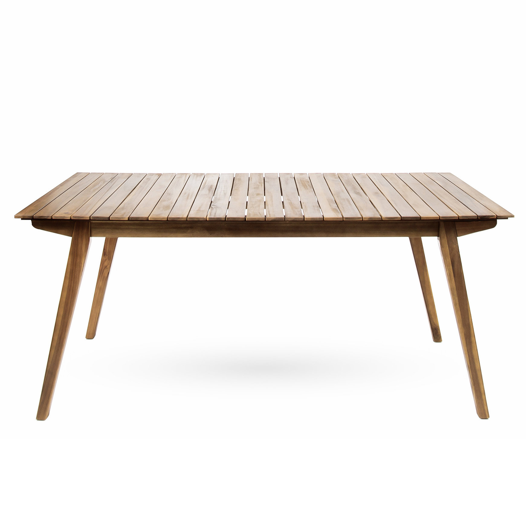 George Oliver Outdoor 69" Table With Finish - Made From Wood For A ...