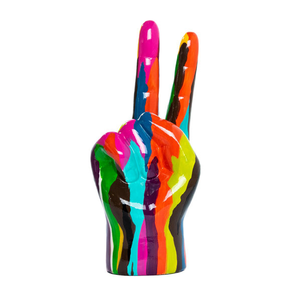 Peace-sign-hands | Wayfair
