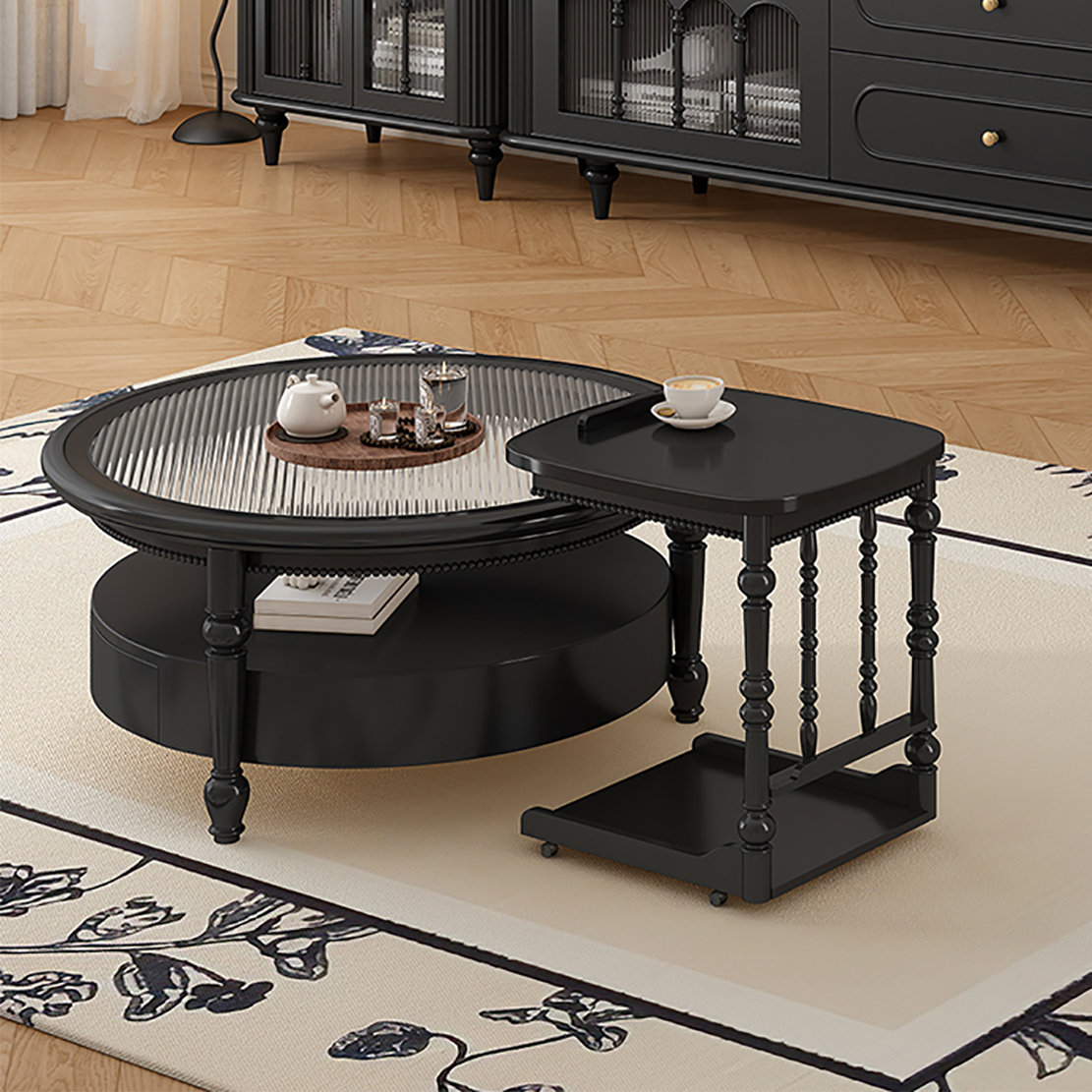 AWORET French cream-style coffee table | Wayfair