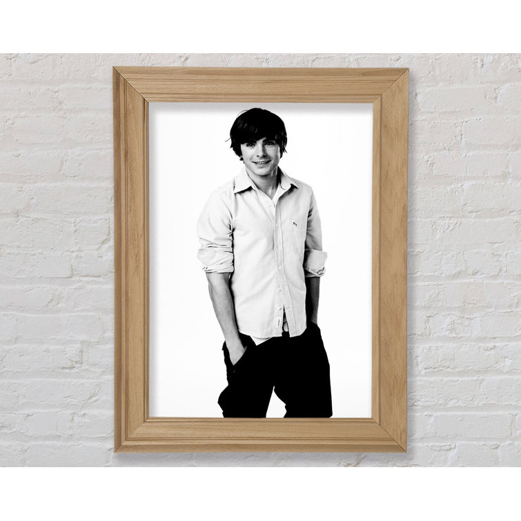 Bright Star Zac From High School Musical - Single Picture Frame Art ...