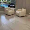 Latitude Run® Jarisa 35" W 360 degree Swivel Barrel Chair Accent chair ...