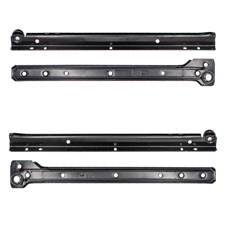 Ameriwood 3/4 Extension 11.81'' Bottom Mount Metal Drawer Slide ...