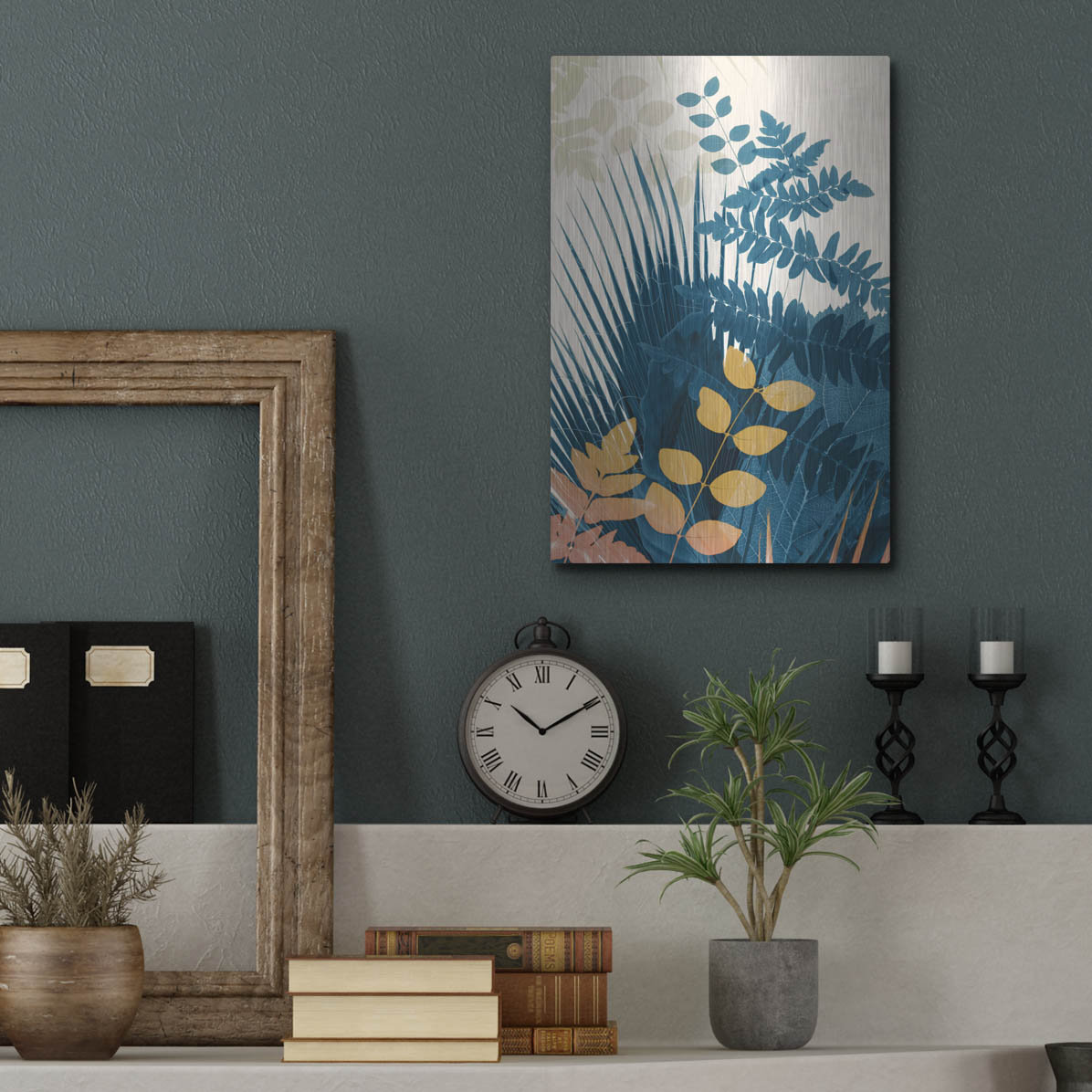 Winston Porter 'Welcome To The Jungle, Blue 5' by Ian Winstanley Metal ...