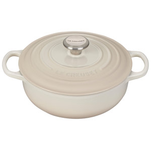 Le Creuset Signature Enameled Cast Iron 3.5 Qt Round Sauteuse with Lid ...