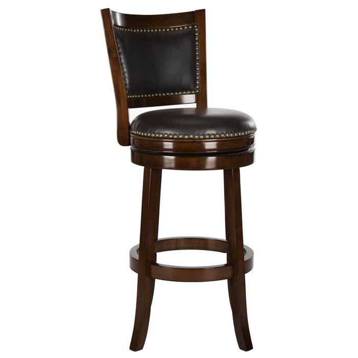 Charlton Home® Brockway Swivel 29'' Bar Stool & Reviews | Wayfair