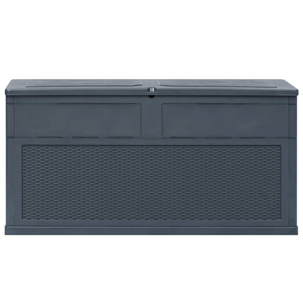 WFX Utility 119cm W 320L Water Resistant Plastic Lockable Deck Box in ...