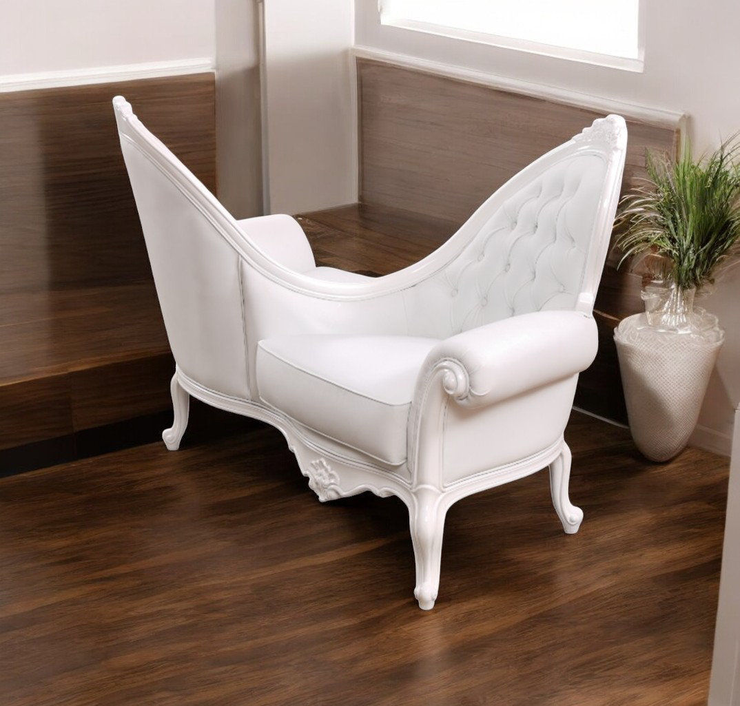 Infinity Furniture Import White Double-sided Chaise | Wayfair