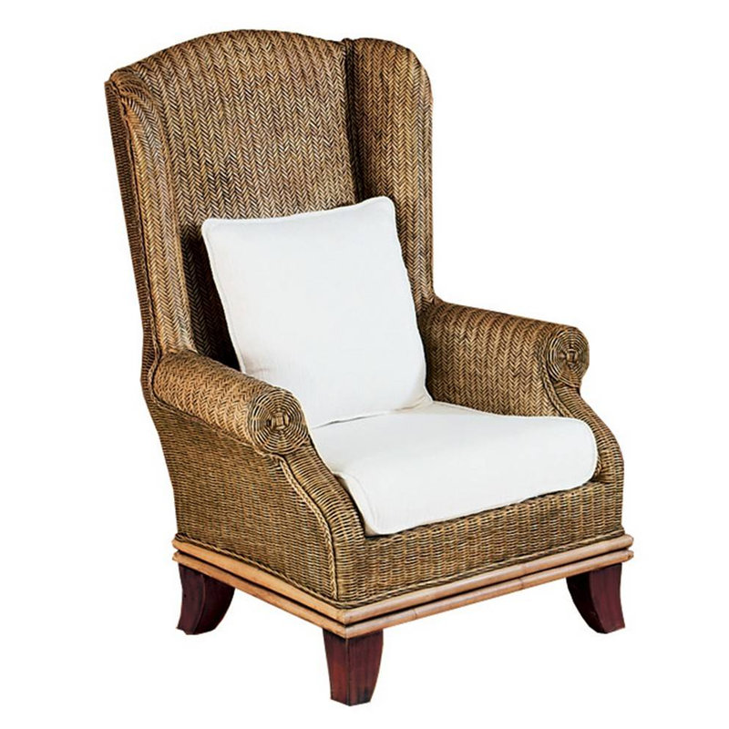 Padmas Plantation Bali 33" Wide Wingback Chair | Wayfair